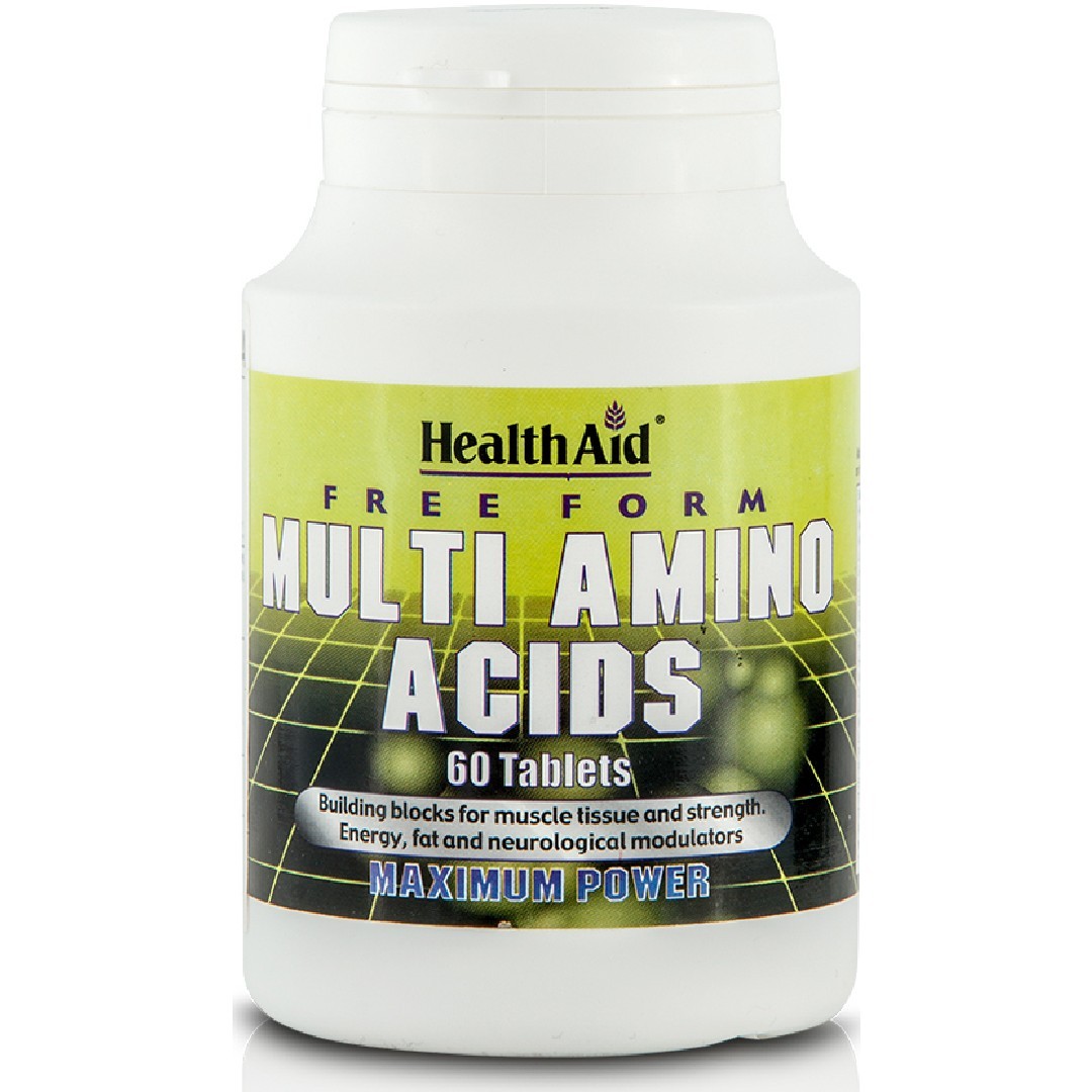 Health Aid – Μulti Amino Acids 60tabs | Online Med&Care