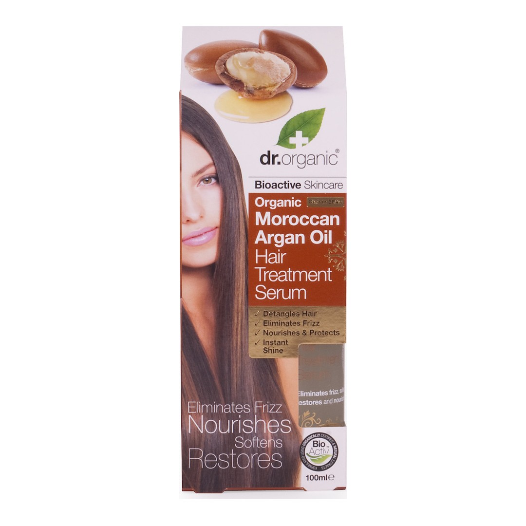 Dr. Organic - Ορός Περιποίησης Μαλλιών με Βιολογικό Έλαιο Αργκάν 100ml ...