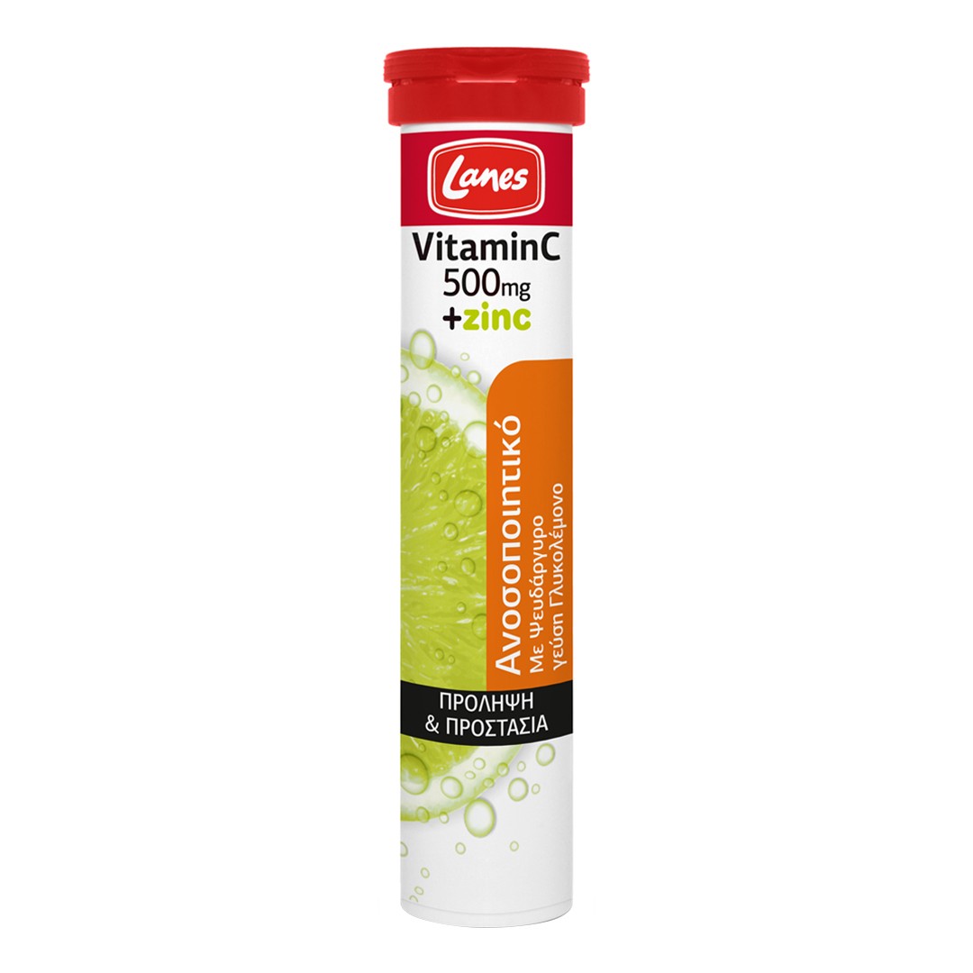 Lanes – Vitamin C 500mg + Zinc 20 eff. tabs | Online Med&Care